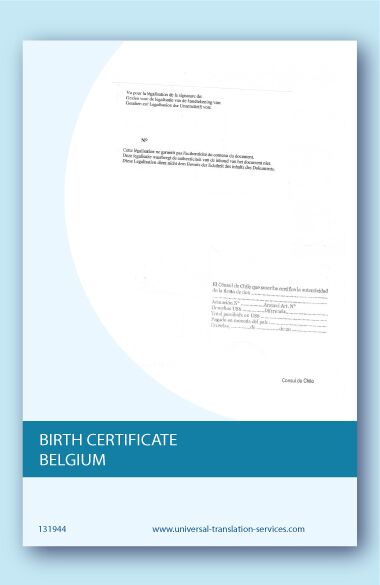 Buy Dutch Birth Certificate Translation from our agency